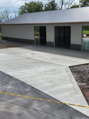 Broomed Concrete - Albright Concrete