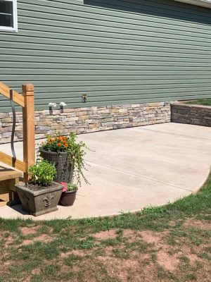 Broomed Concrete - Albright Concrete